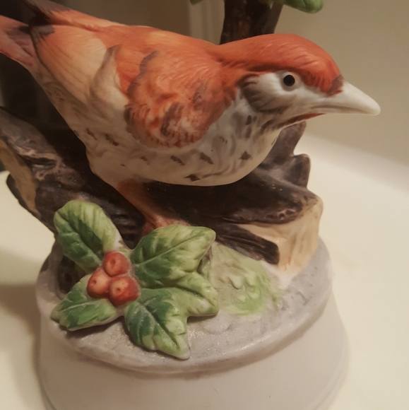 Holiday | Vintage Red Robin Ceramic Hand Painted Porcelain | Poshmark
